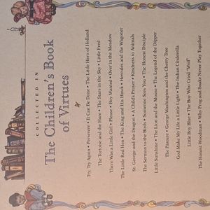 Other | The Childrens Book Of Virtues Excellent Book For Children ...